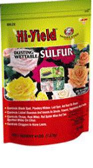 Hi-Yield Dusting-Wettable Sulfur - 4 lbs. – Garden Variety Organics
